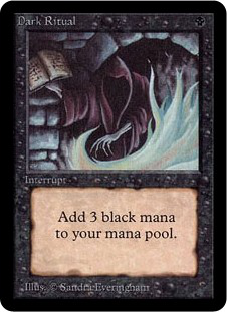 Dark Ritual - Magic: The Gathering Wiki | Poggregate