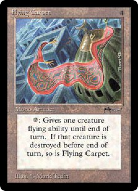 Flying Carpet - Magic: The Gathering Wiki | Poggregate