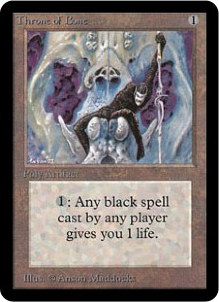 Throne of Bone - Magic: The Gathering Wiki | Poggregate